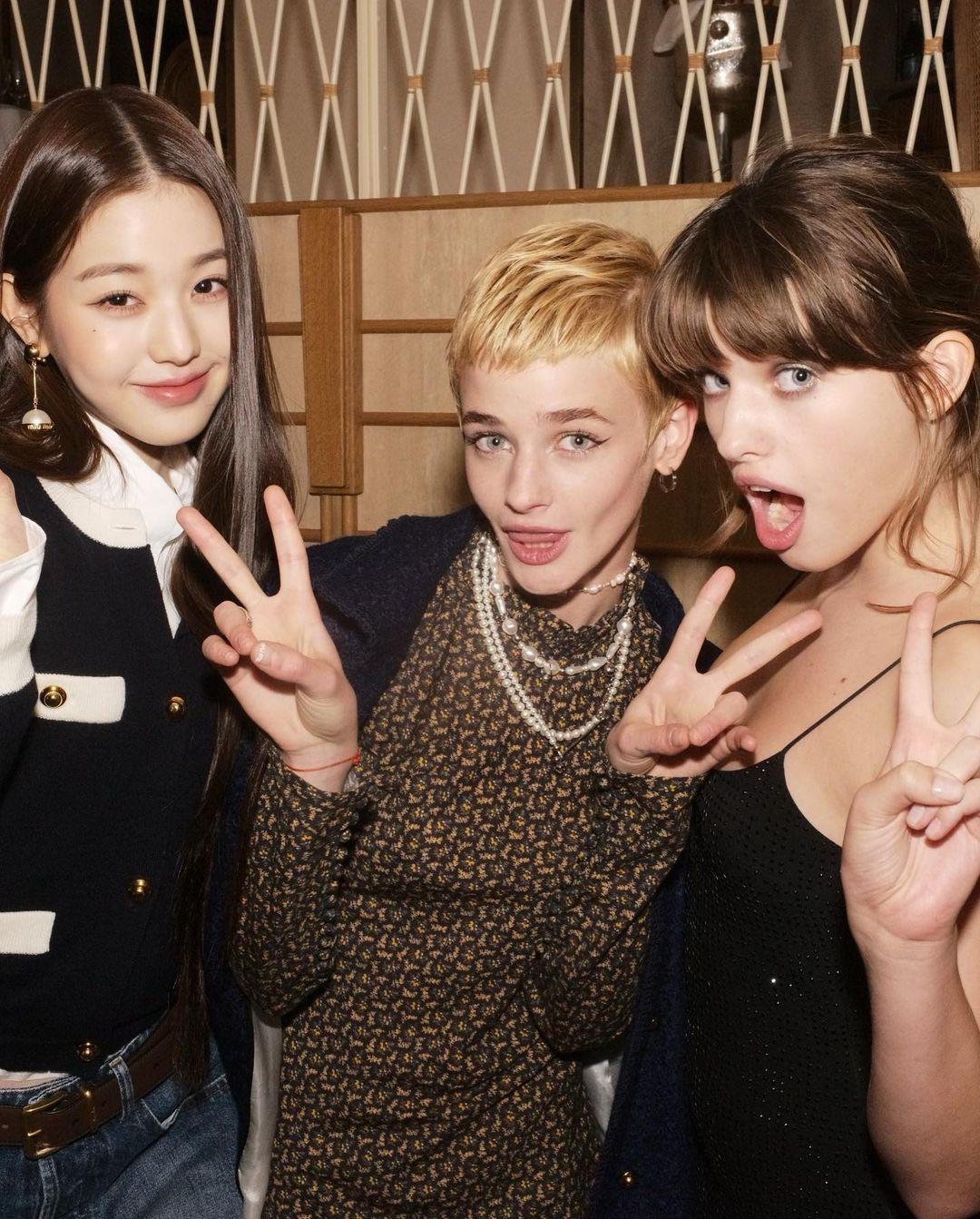 221005 Ever Anderson Instagram Update with Wonyoung - PTKOREA