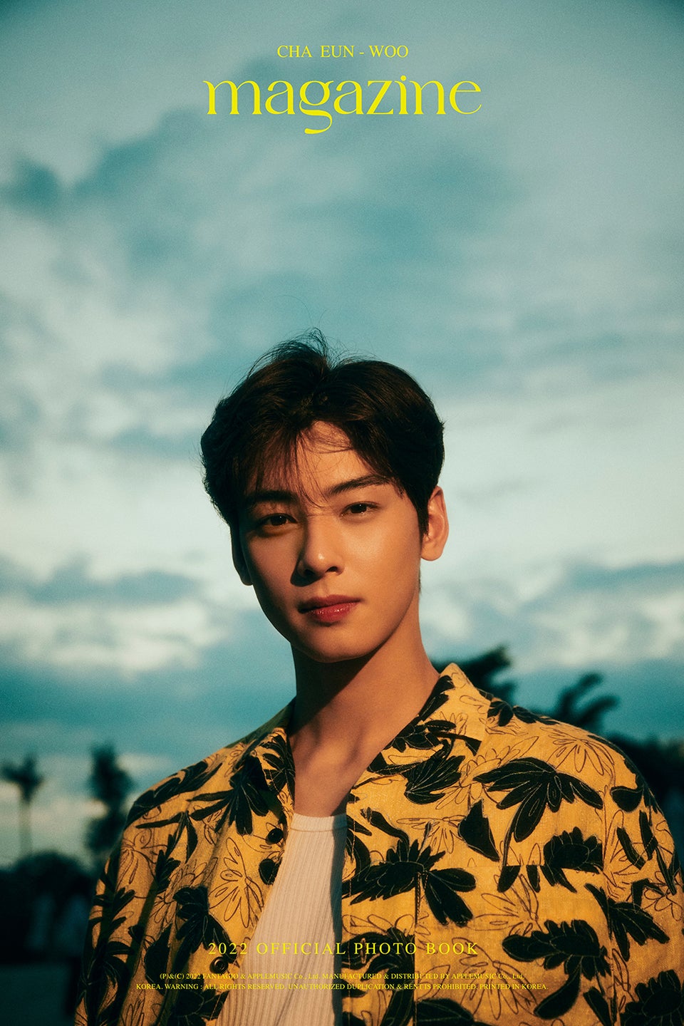 Cha Eun Woo (ASTRO) - 2022 PHOTOBOOK 'MAGAZINE' (Teaser Images) - PTKOREA