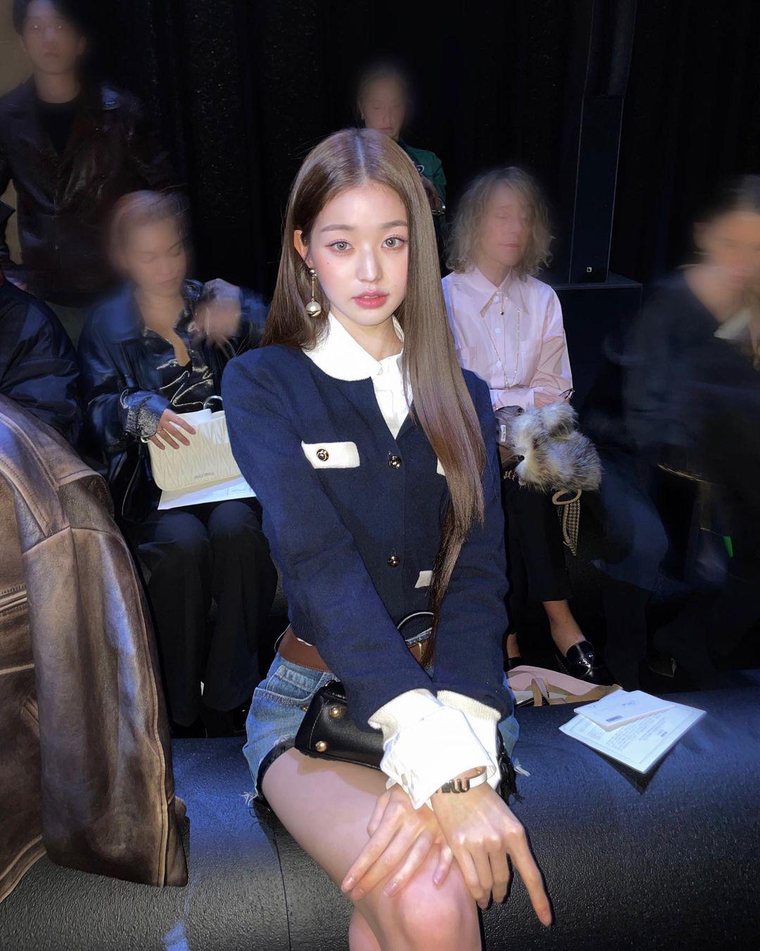 221006 Wonyoung Instagram Update (Miu Miu SS23 PFW) - PTKOREA