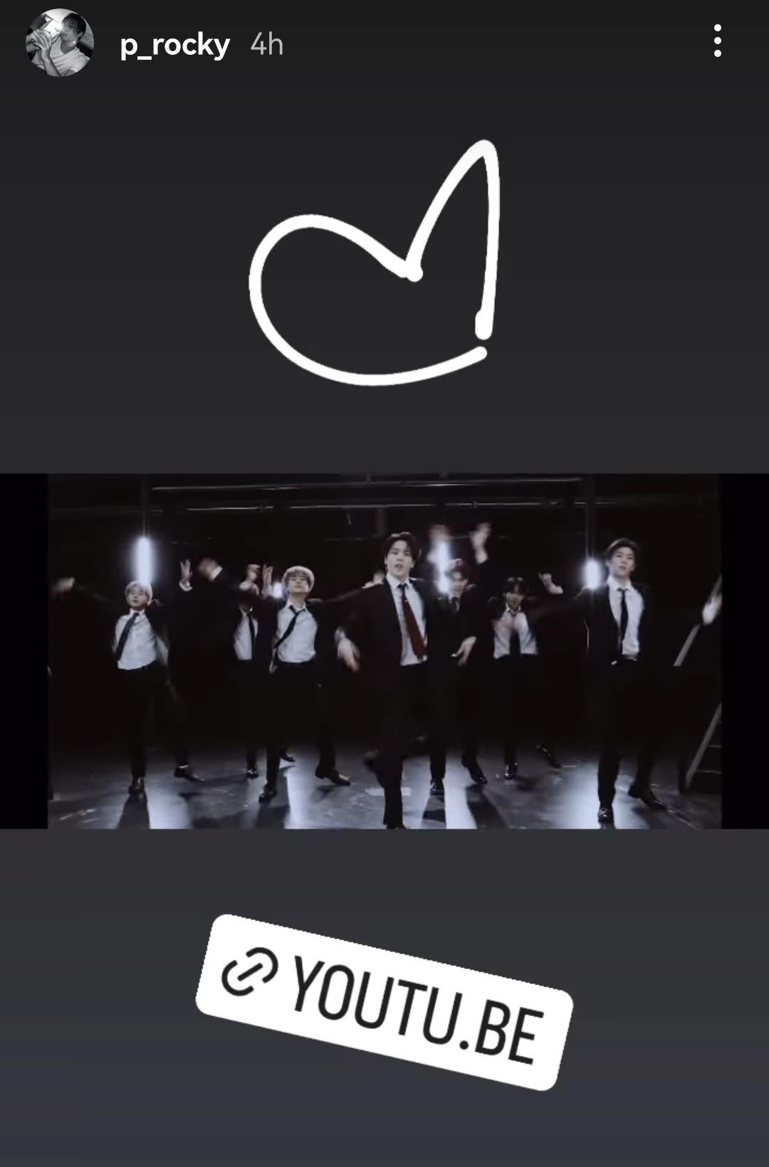 ASTRO's Rocky shows support for his brother, Park Jeong Geun, for his ...