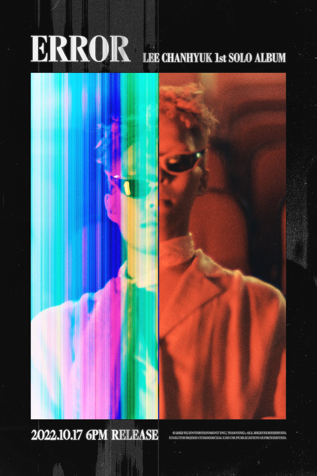Lee Chanhyuk (AKMU) - 1st Solo Album 'ERROR' (Release Poster) - PTKOREA