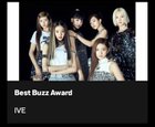 221014 Congratulations IVE for winning 'Best Buzz Award' on 2022 MTV ...