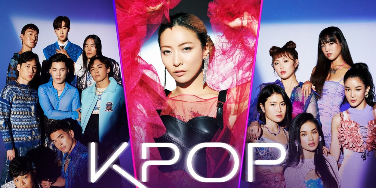 Cast of KPOP The Musical on Broadway (including f(x) Luna, Min, Kevin ...