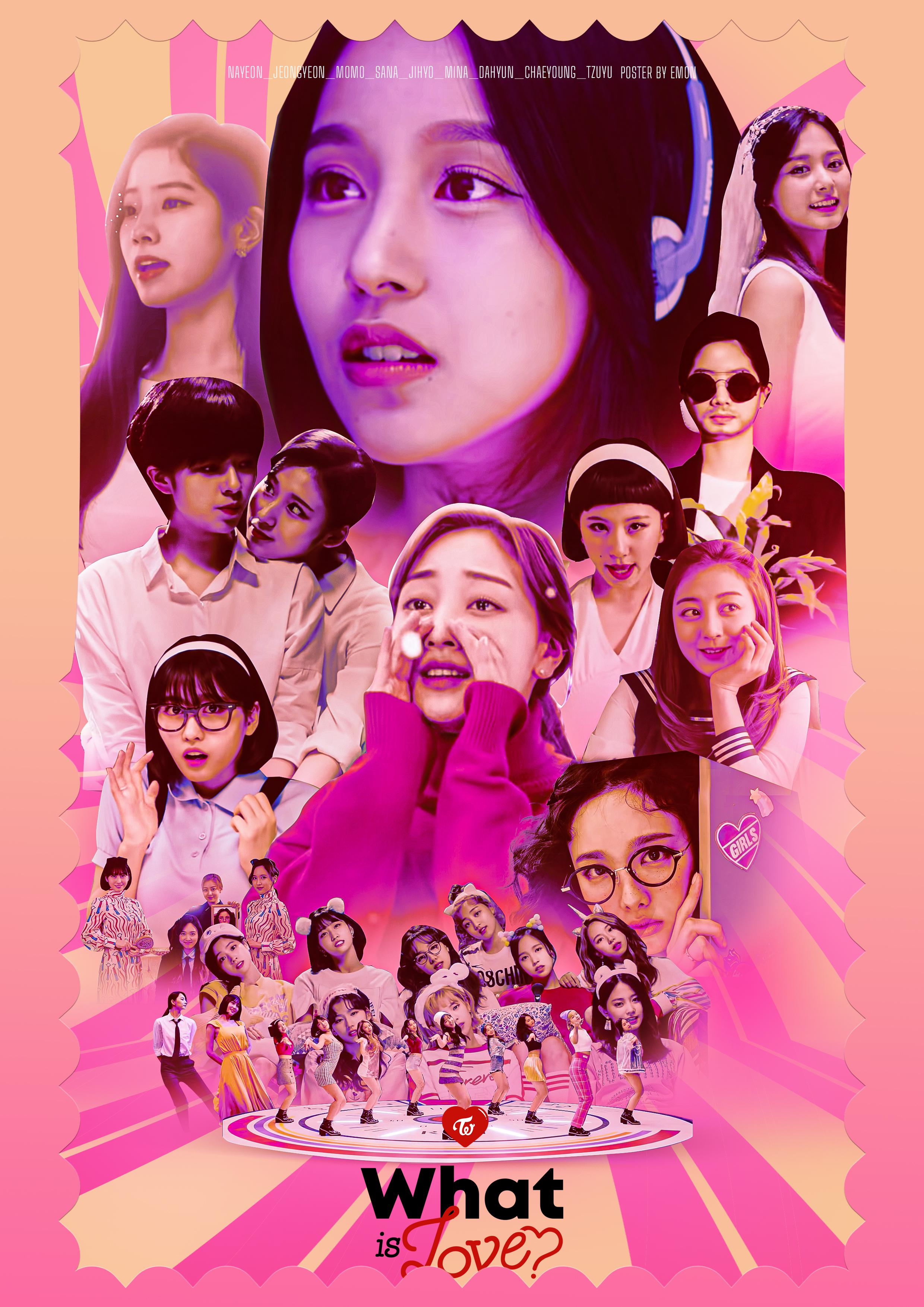 Enjoy What is love fanmade poster before 100M views of TTT poster ...