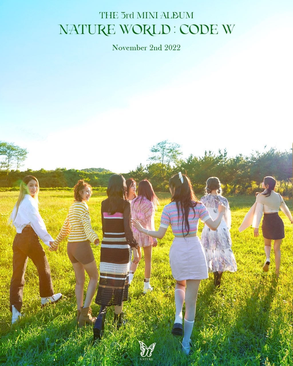 NATURE - 3rd Mini Album 'NATURE WORLD: CODE W' (Comeback Teaser Image ...