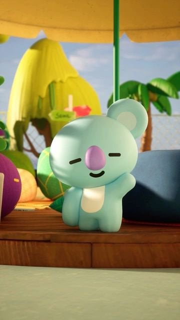 221020 lnstagram: BT21: ʕ ¯ᴥ¯ ʔ Fall is pretty much over,,🍂 But don’t ...