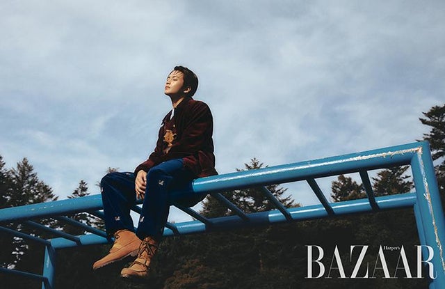Mark (NCT) - Harper's Bazaar Korea Magazine (November 2022 Pictorial ...