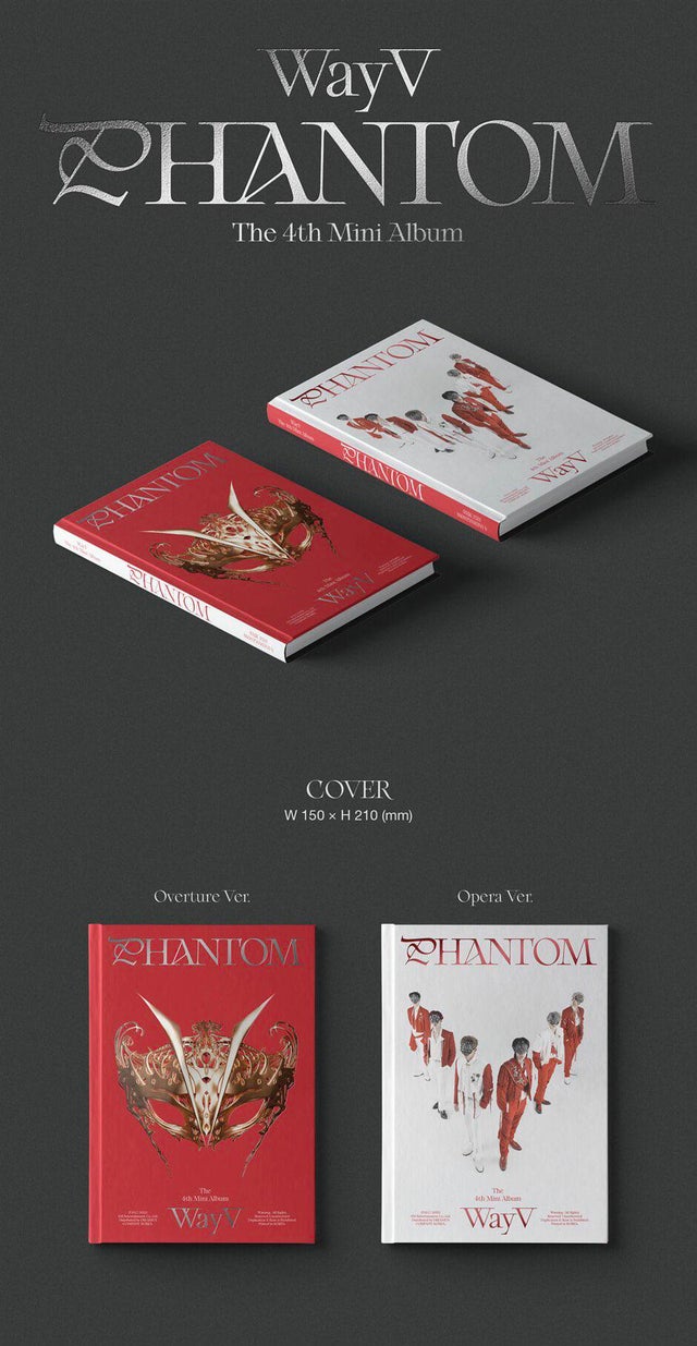 WayV - The 4th Mini Album 'Phantom' Album details (Overture/Opera ver ...