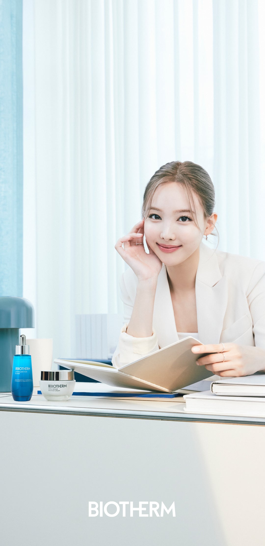 221116 Biotherm Korea Instagram Update - Nayeon x Biotherm phone ...