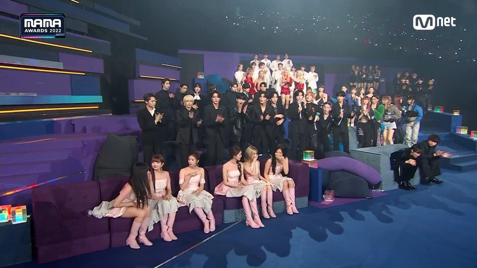 221130 MAMA Awards Twitter Update with IVE (Song of the Year Acceptance Speech) - PTKOREA