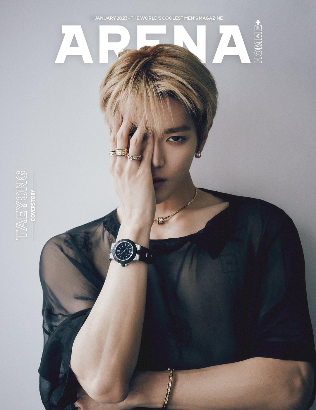 NCT Taeyong - Arena Homme+ Magazine (January 2023 Issue - Teaser Covers ...