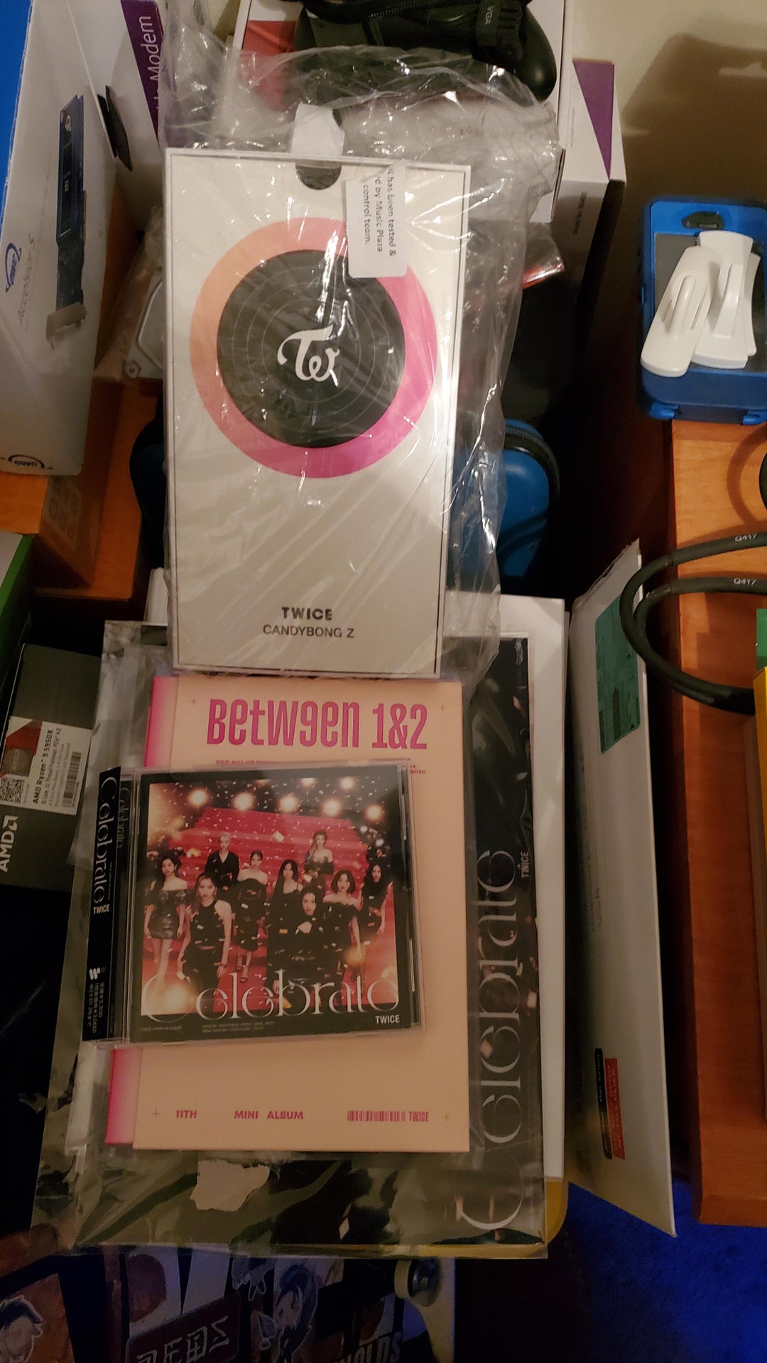 I feel like a completed ONCE. My TWICE Christmas. Twice Lightstick, and ...