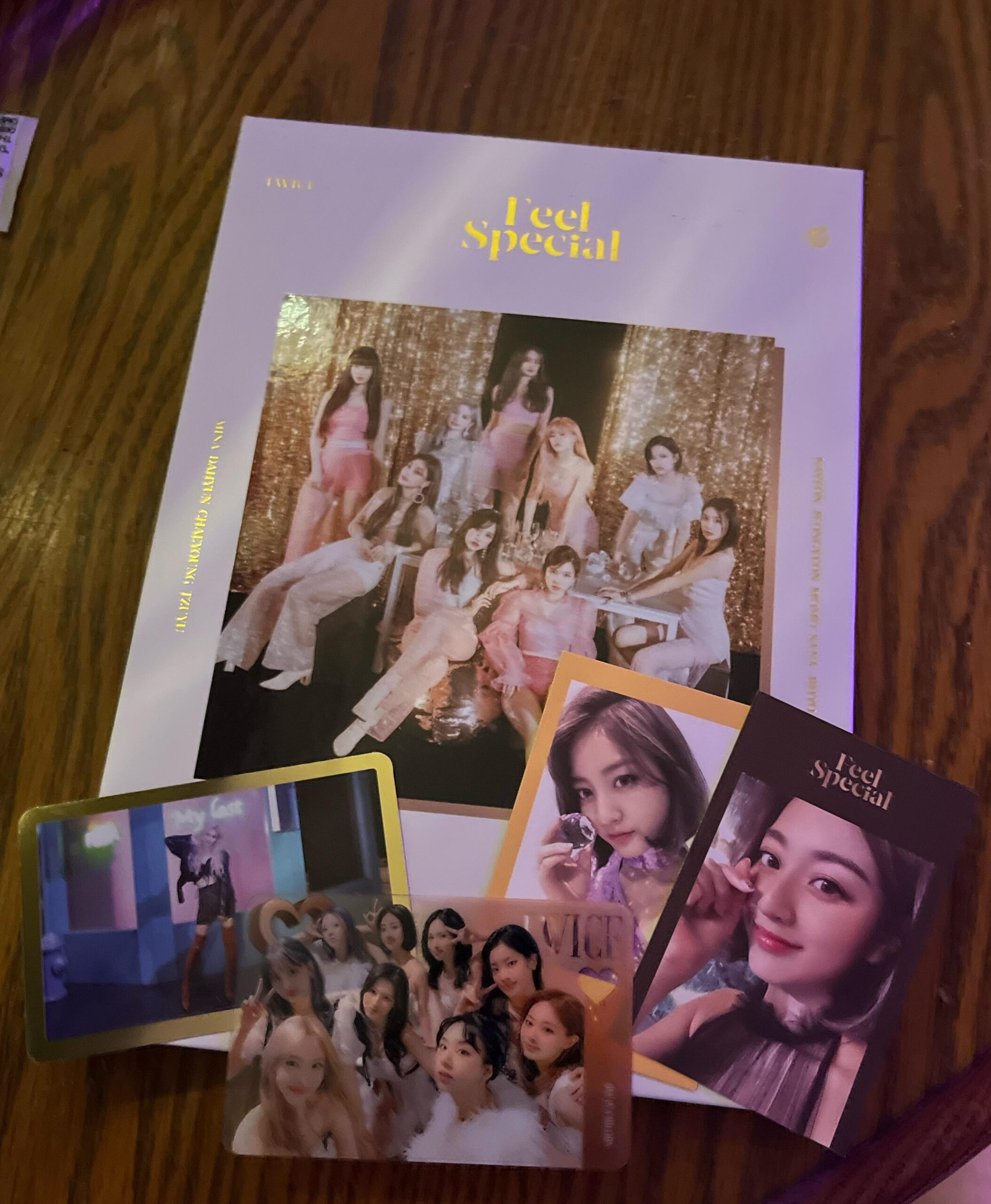 My best friend got me my favorite album for Christmas 😭 the photo cards are so pretty - PTKOREA