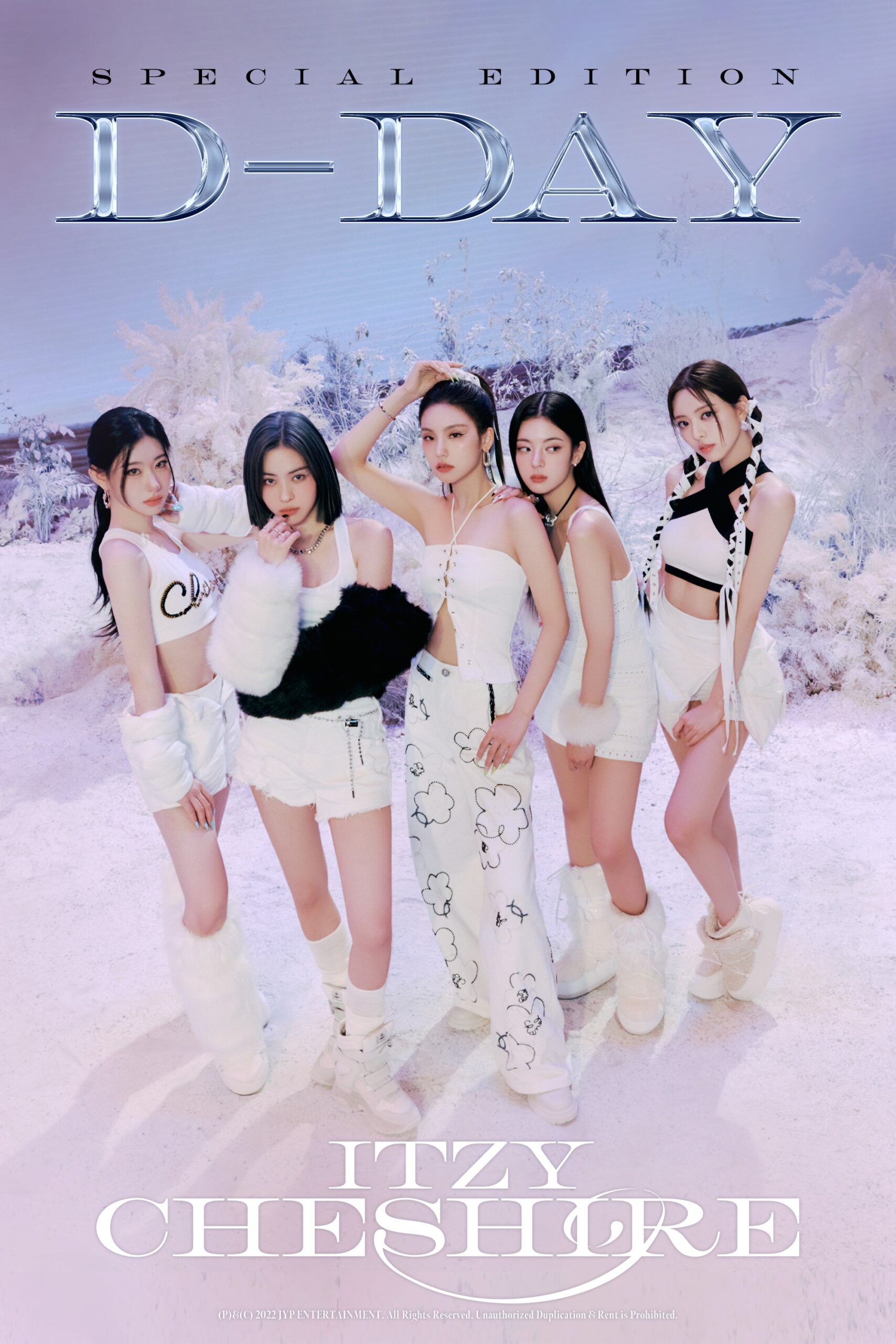 ITZY - 6th Mini Album: CHESHIRE (Special Edition - D-Day Poster) - PTKOREA