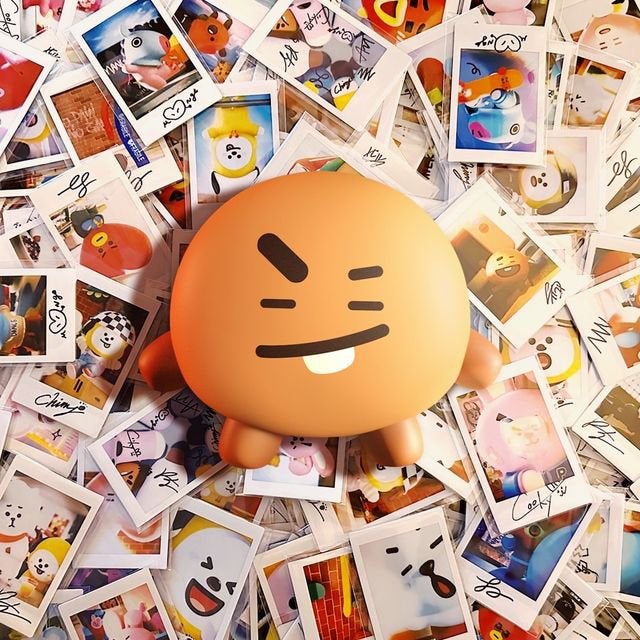 221230 BT21: ᕦ( ᐛ )ᕡ Surprise! We’ve prepared signed polaroids for ya ...