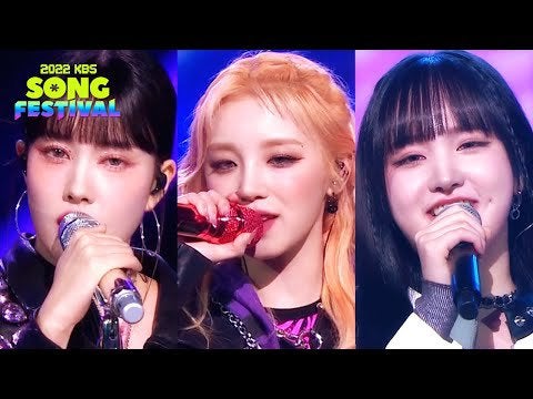 221216 Y2K Girls (Liz with STAYC Yoon & (G)I-DLE Yuqi) - After Breaking Up (orig. Y2K) @ 2022 ...