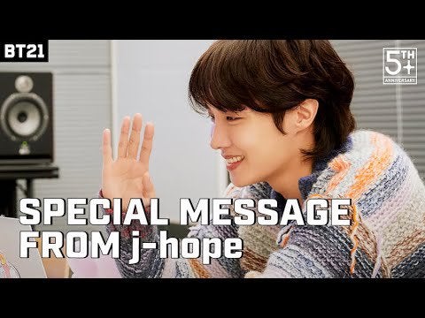 221229 BT21 - 💌 A Surprise Message from #jhope (Cheering for the BT21 LIVE SHOW) - PTKOREA