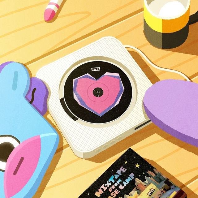 221228 Instagram: BT21: (⊙ ♥ ⊙) I’ve been listening to #WouldYou all ...