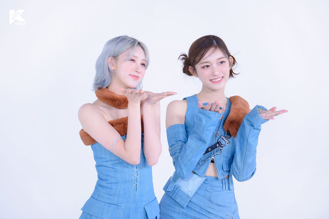 221215 KCON Official Twitter Update with Gaeul & Leeseo - PTKOREA