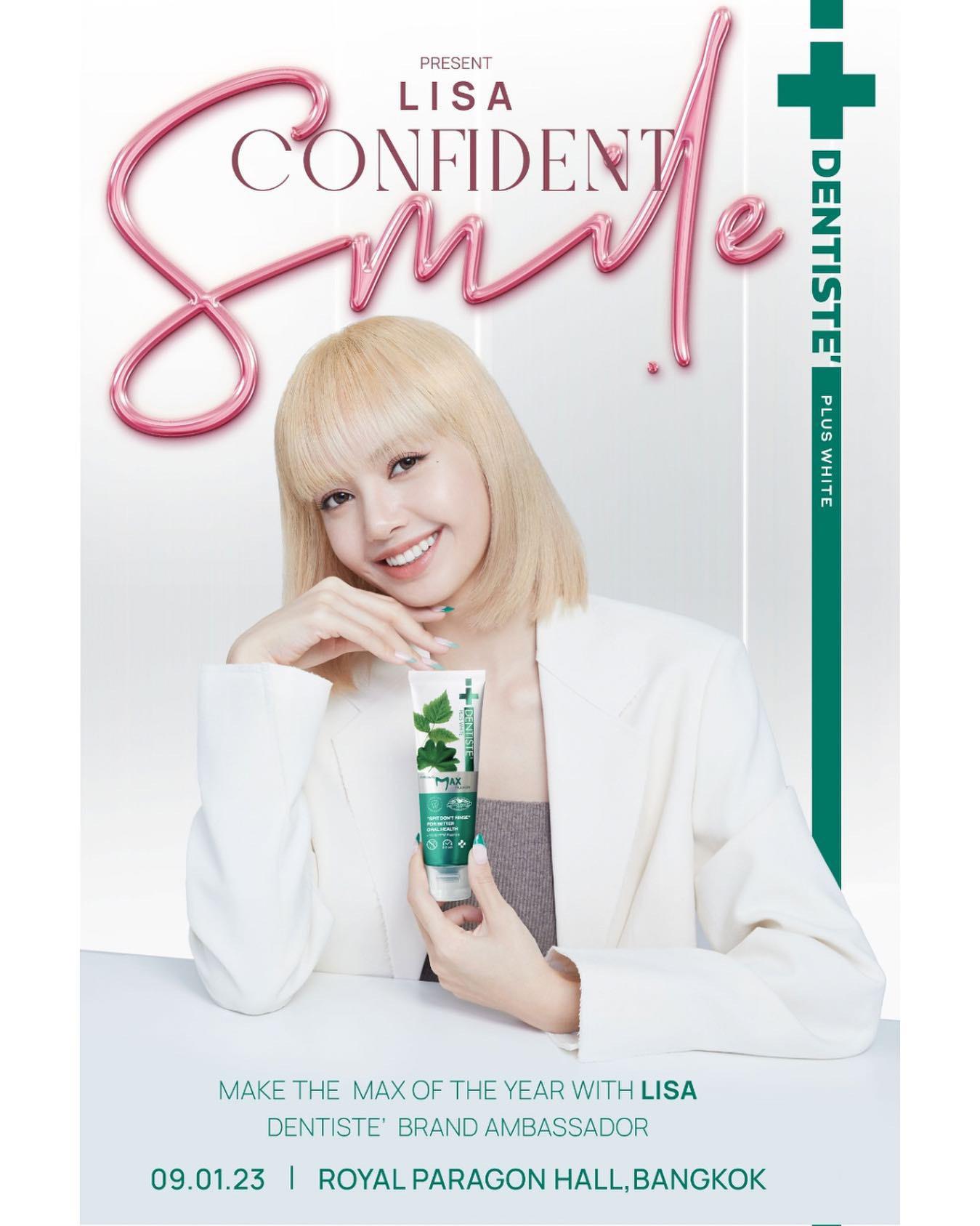 221217 Lisa for DENTISTE’ | Meet & Greet on 09.01.23 @ Royal Paragon ...
