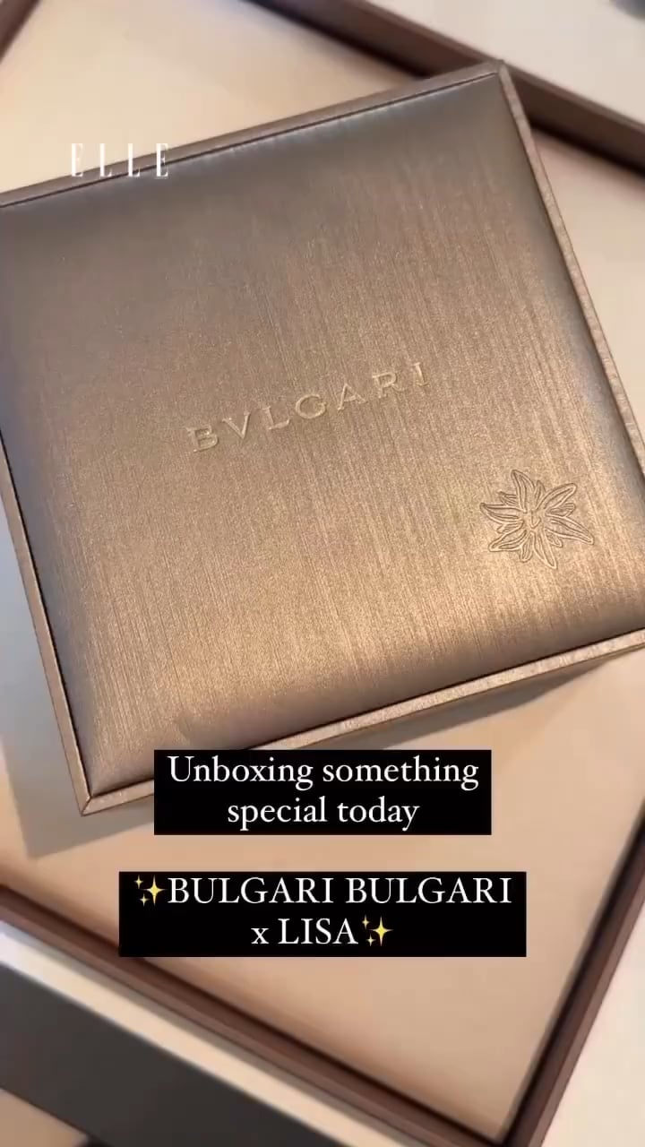 230114 Lisa for BVLGARI | Bvlgari X Lisa Limited Edition Watch - PTKOREA
