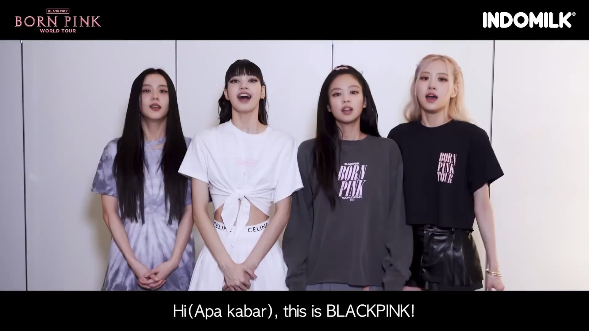 230117 BLACKPINK WORLD TOUR [BORN PINK] JAKARTA | Message from ...