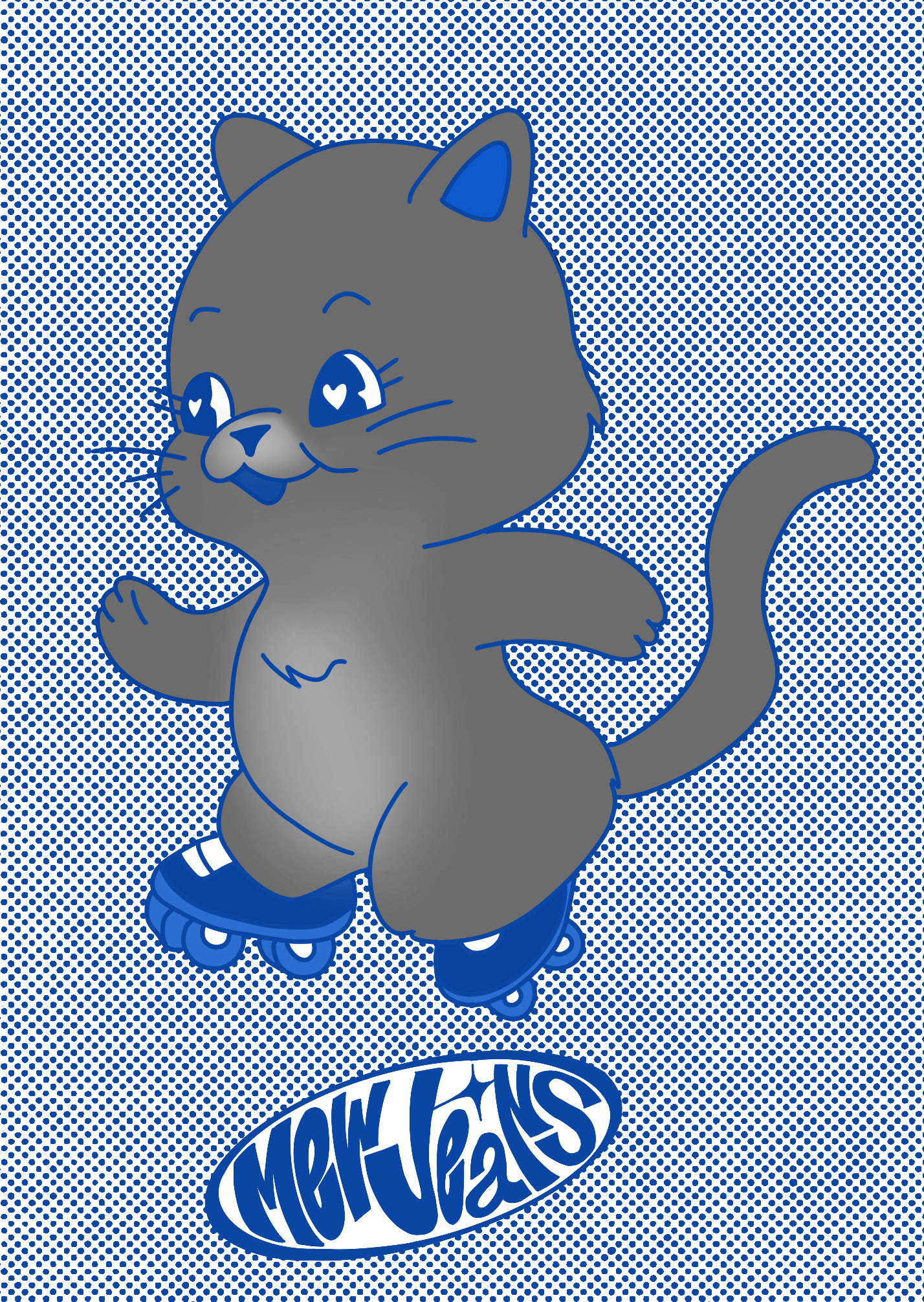 230129 My GF LOVES New Jeans and is a certified Cat lady. So I made ...