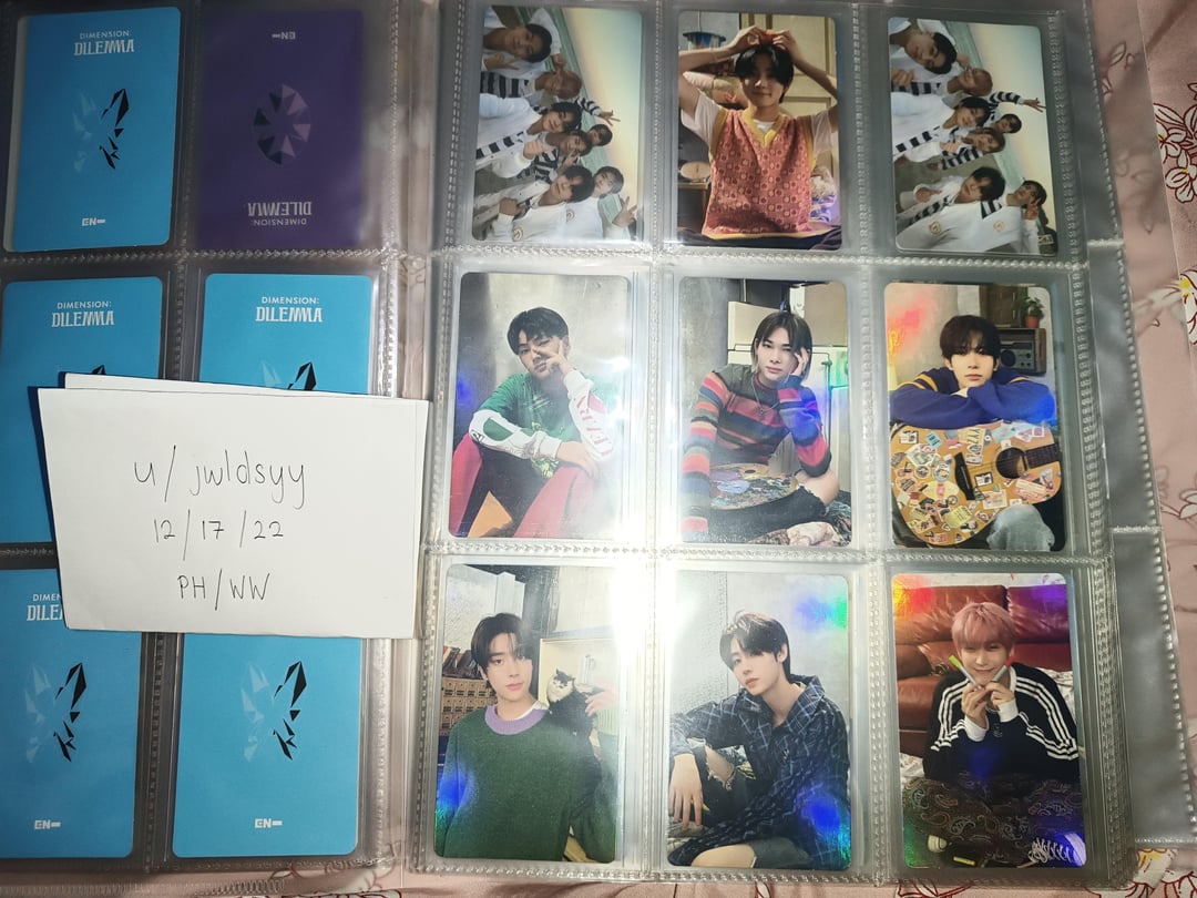 WTS|LFB [PH/WW] Enhypen Photocards thru paypal - PTKOREA