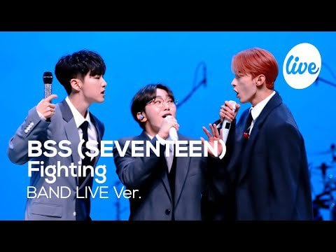 BSS (SEVENTEEN Seungkwan, DK, Hoshi) - Fighting (Band Live Ver.) (MDR ...