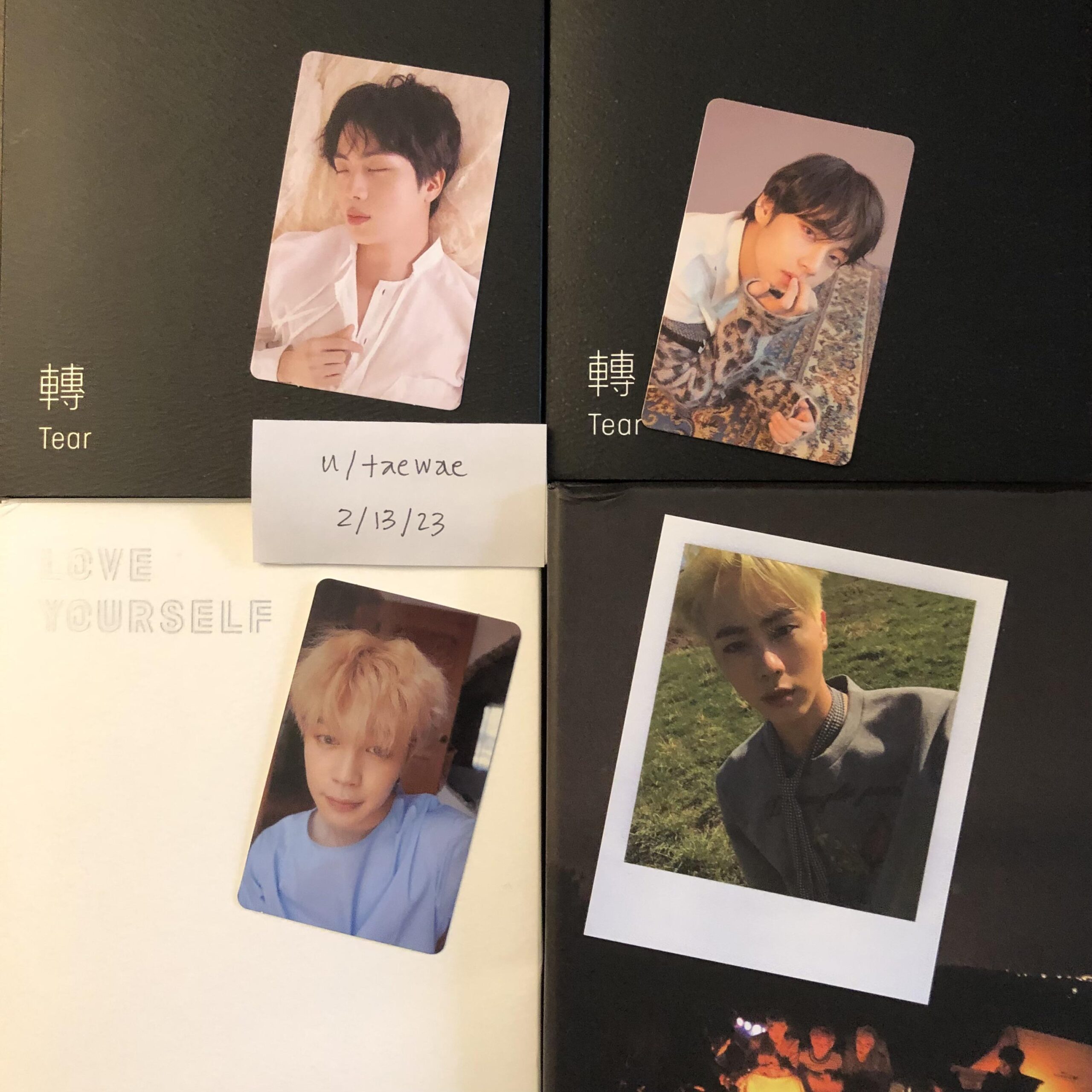 [Marketplace][WTS] love yourself & young forever albums w/ photocards - info in comments - PTKOREA