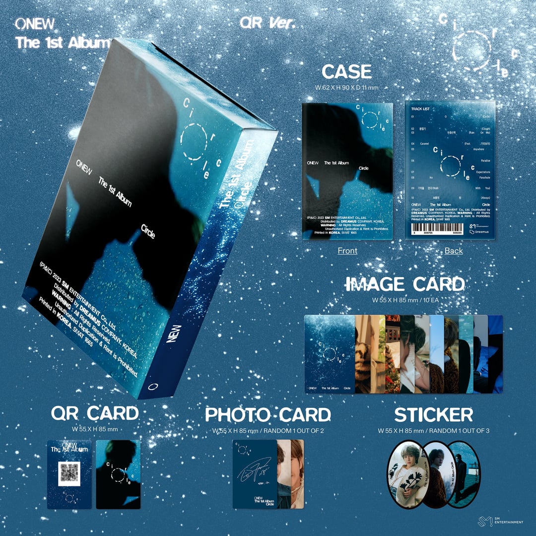 Onew (SHINee) - 1st Full Album 'Circle' (Album Packaging Details) - PTKOREA