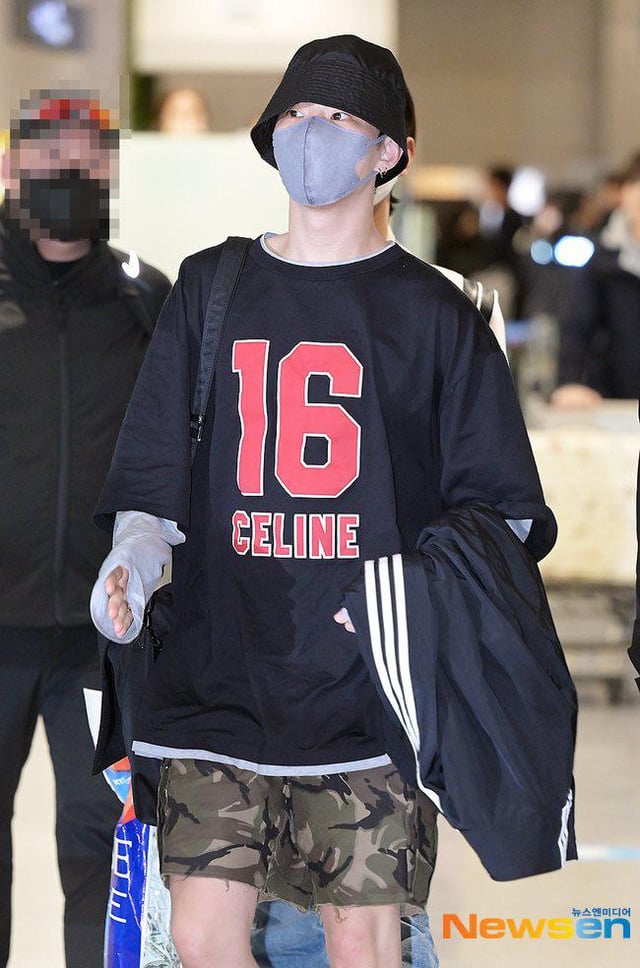 230228 Hoshi and Joshua Arrival at the ICN Airport from Dubai - PTKOREA