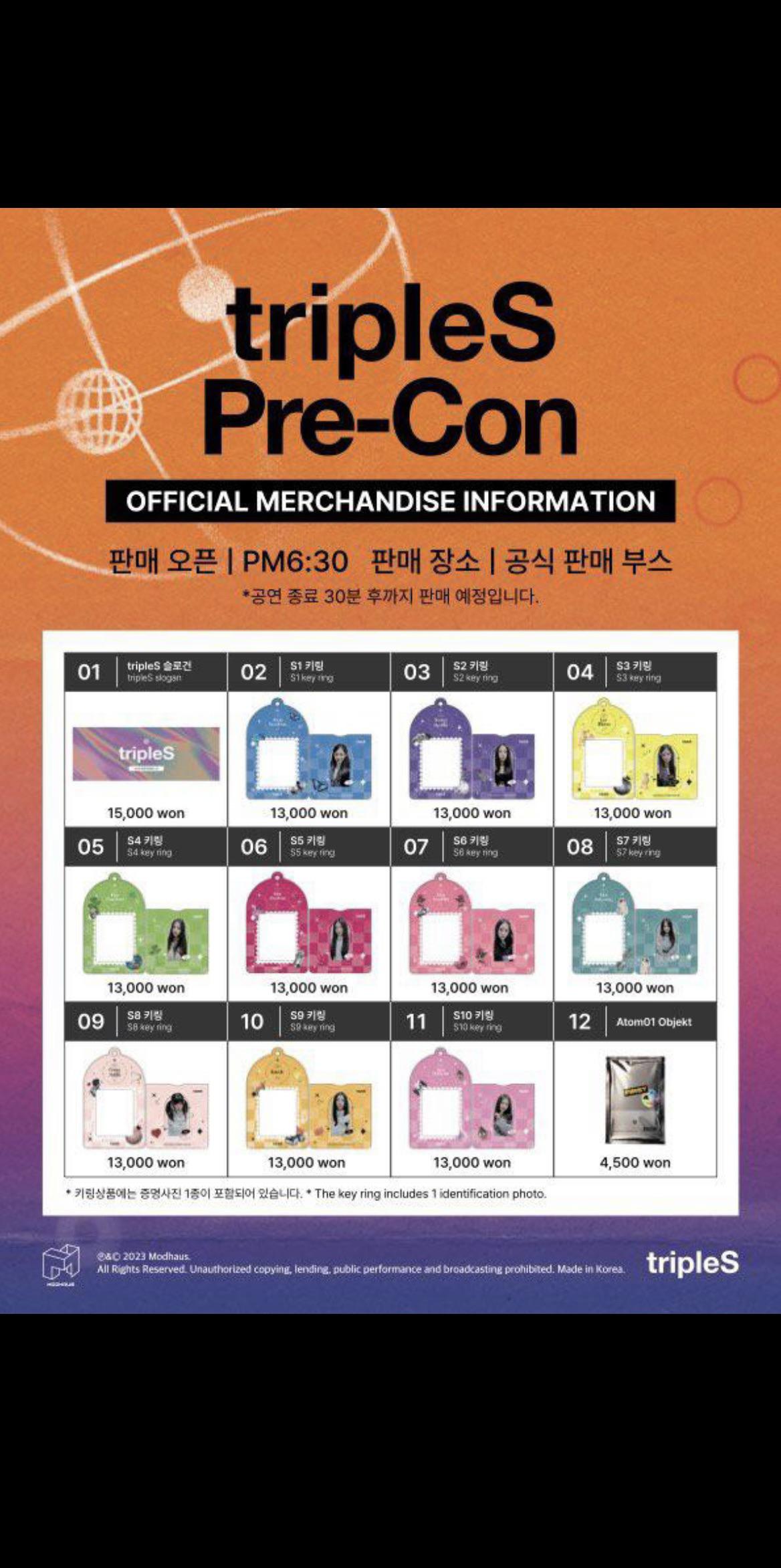tripleS - Pre-Con : ASSEMBLE (Merchandise Preview) - PTKOREA