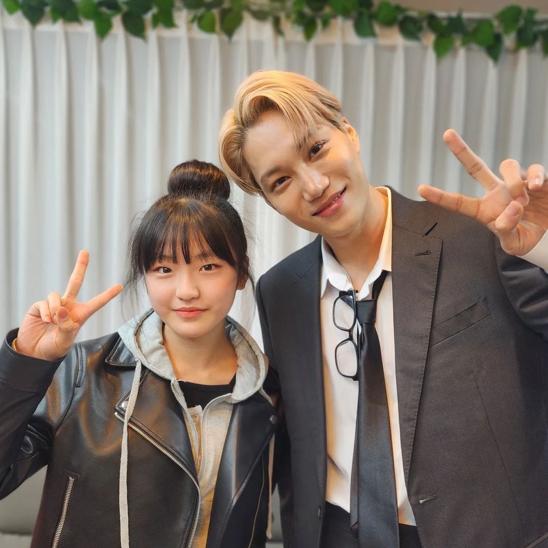 230326 his_0123 Instagram update with Kai: "Moon Sanghun-nim, the BDNS team, and Kai-nim were so ...