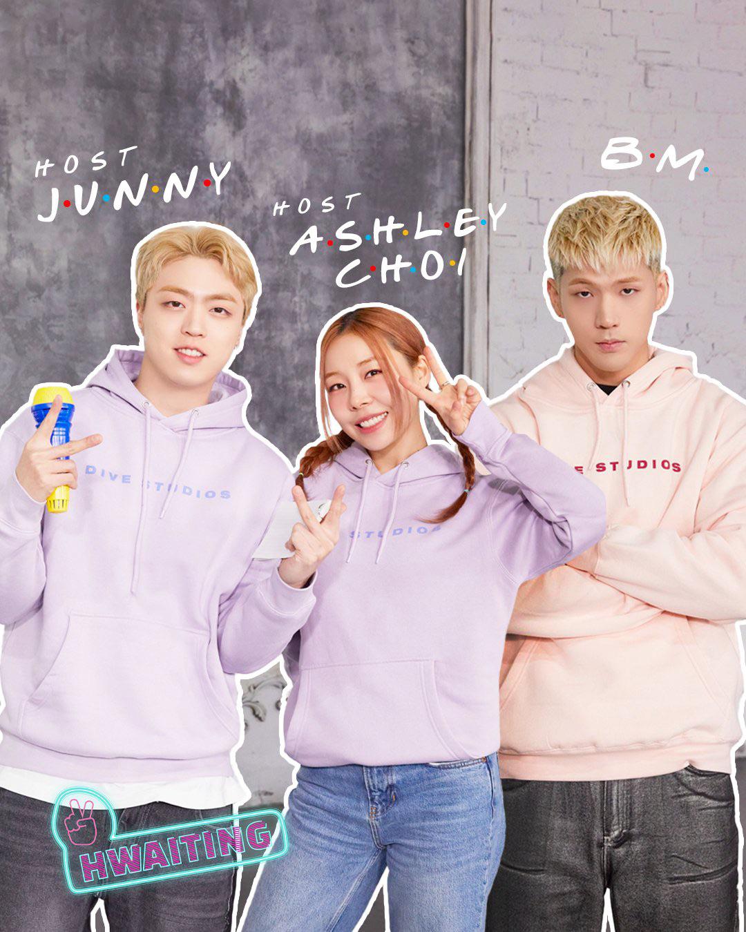 DIVE Studios announces JUNNY & Ashley Choi (Ladies’ Code) to host + BM ...