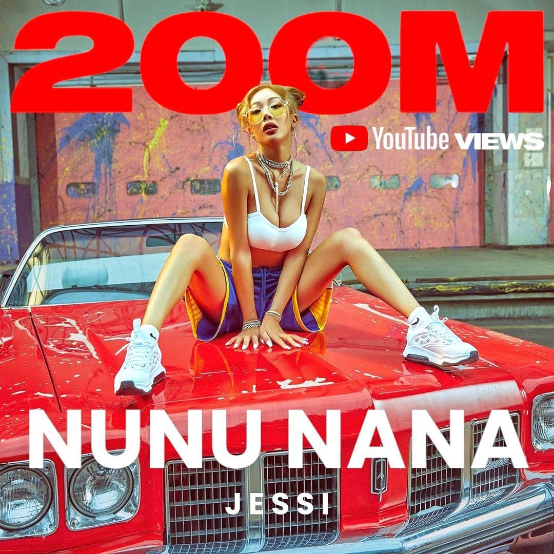 Jessi's "NUNU NANA" becomes her first MV to hit 200 million views - PTKOREA