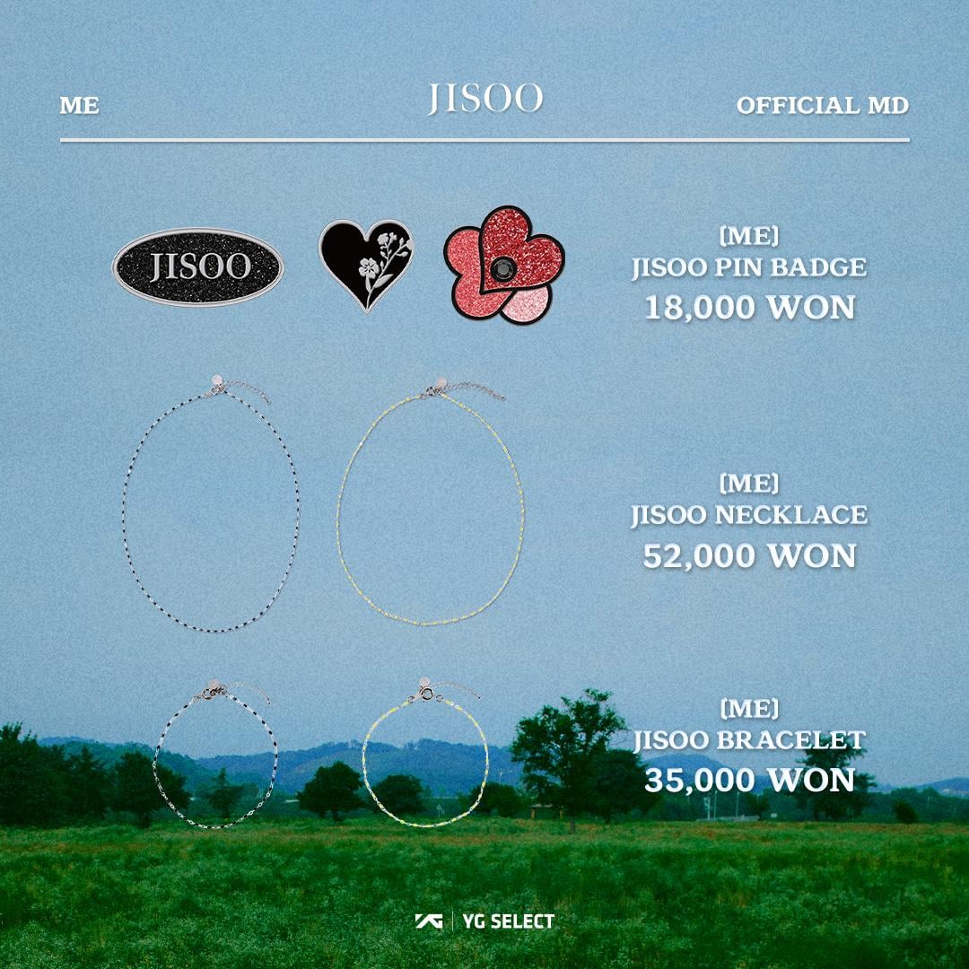 BLACKPINK Jisoo - 1st Single Album: ME (Official Merchandise Preview) - PTKOREA