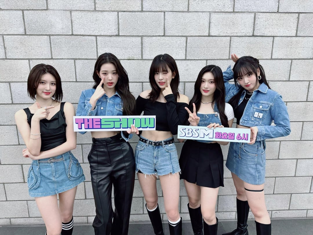 230418 SBS MTV The Show Twitter Update with IVE #2 - PTKOREA