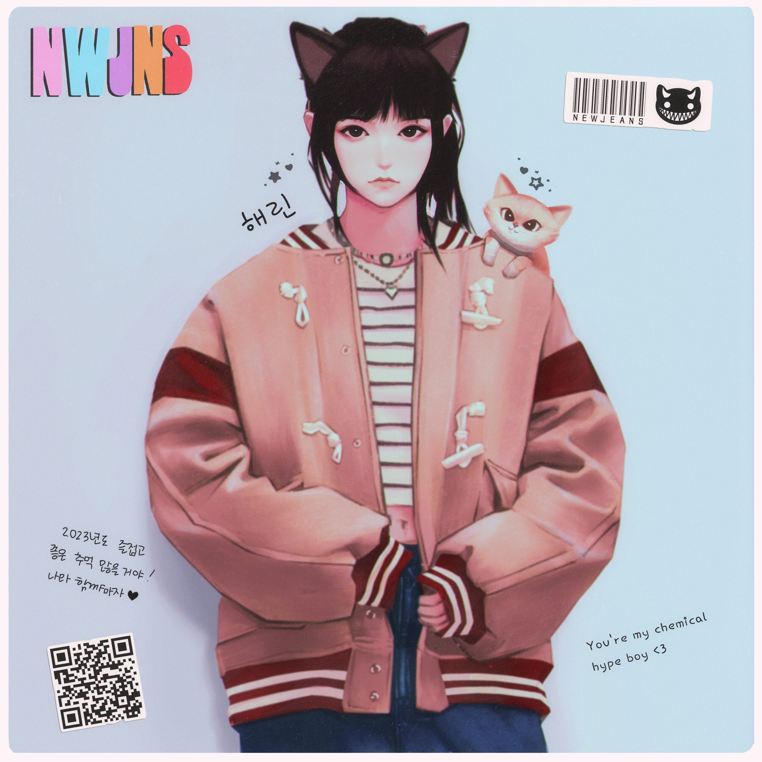 230530 I drew kitty Kang again ฅ⁠^⁠•⁠ﻌ⁠•⁠^⁠ฅ - PTKOREA