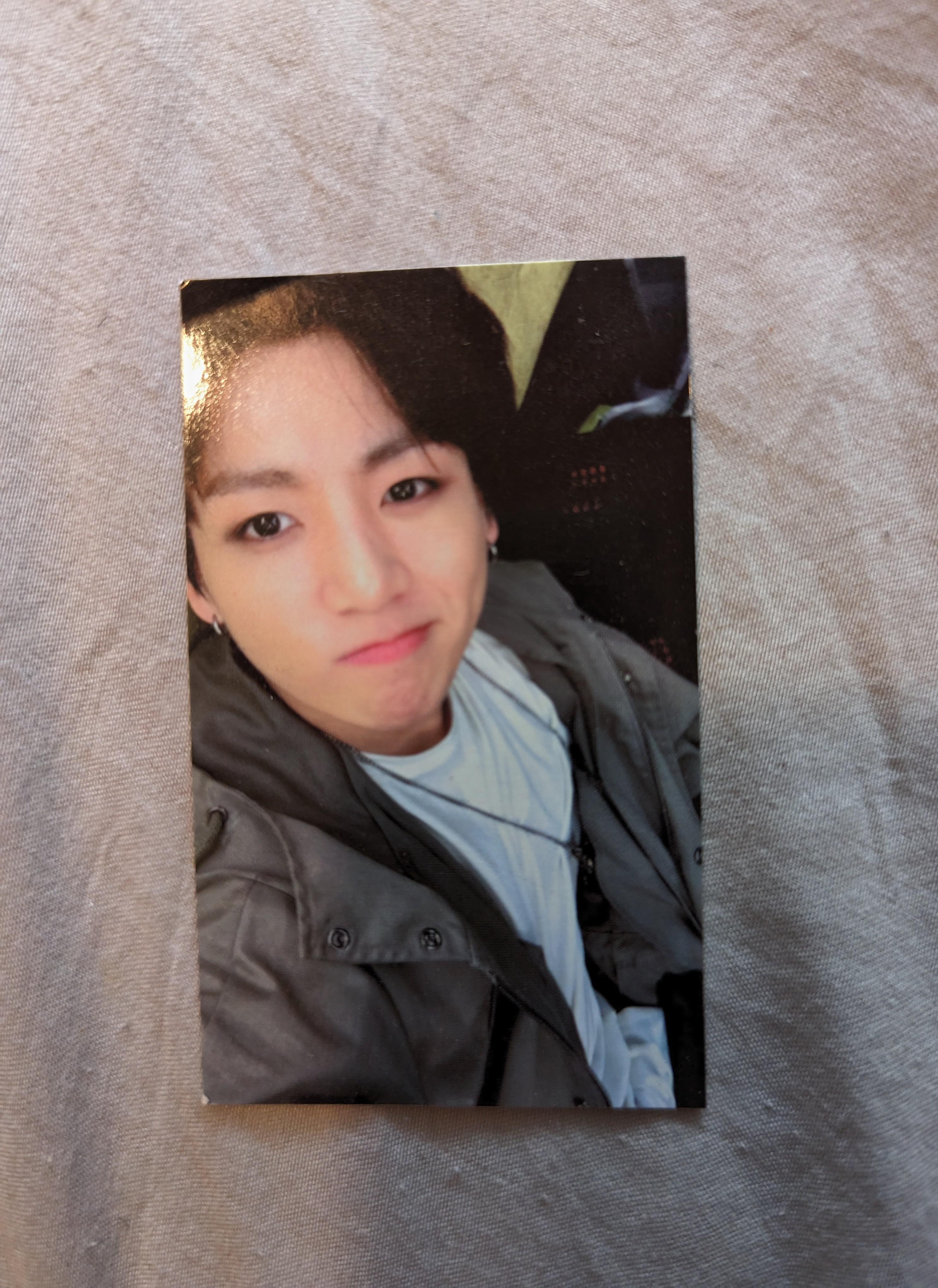 A book I bought had some signed BTS card in it. I thought it was a girl and wondered why it was ...