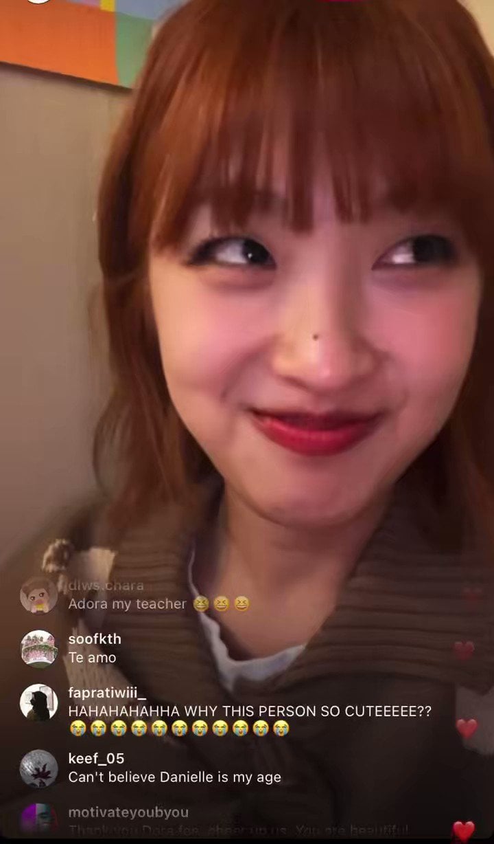 230528 Adora who did the chorus vocals for SDL, sang a bit of the song ...