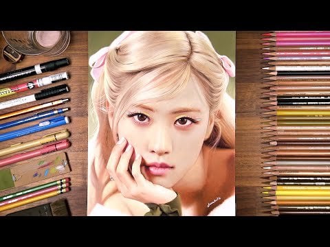 Drawing BLACKPINK: ROSÉ | drawholic - PTKOREA