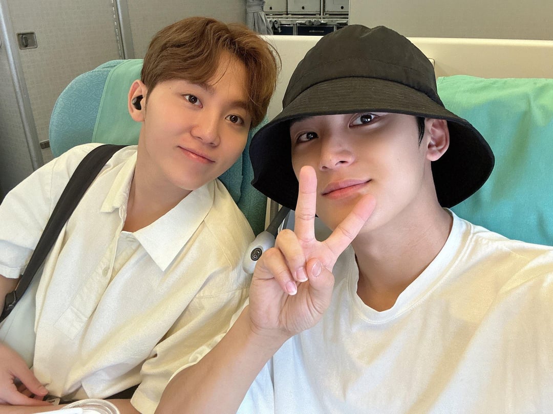 230602 Mingyu Weverse Update with DK and Seungkwan - PTKOREA