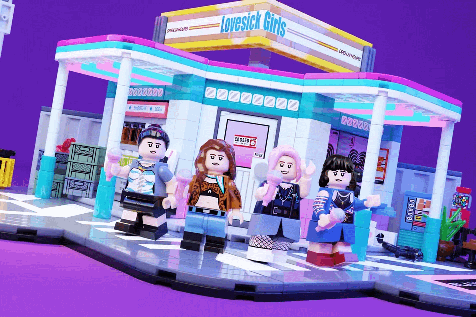 230701 This LEGO IDEAS fan design called "BLACKPINK - LOVESICK GIRLS ...