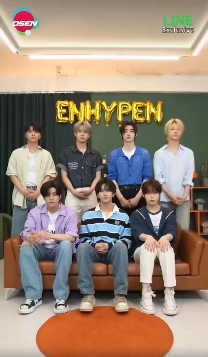 230709 OSEN Kpop Line Voom: 🎬ENHYPEN is back - PTKOREA