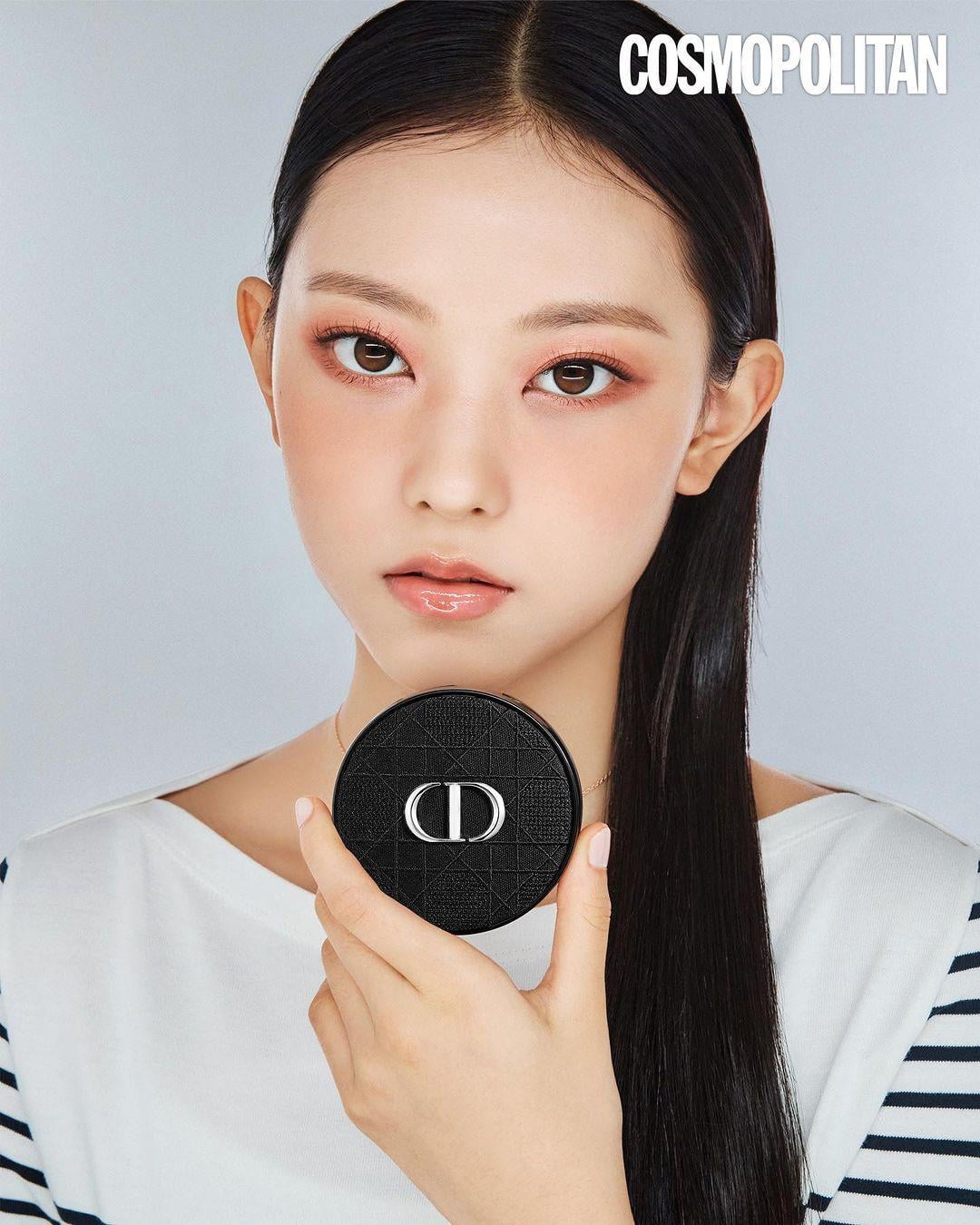 230811 Cosmopolitan Korea Instagram Update with Haerin x Dior Beauty (2) - PTKOREA