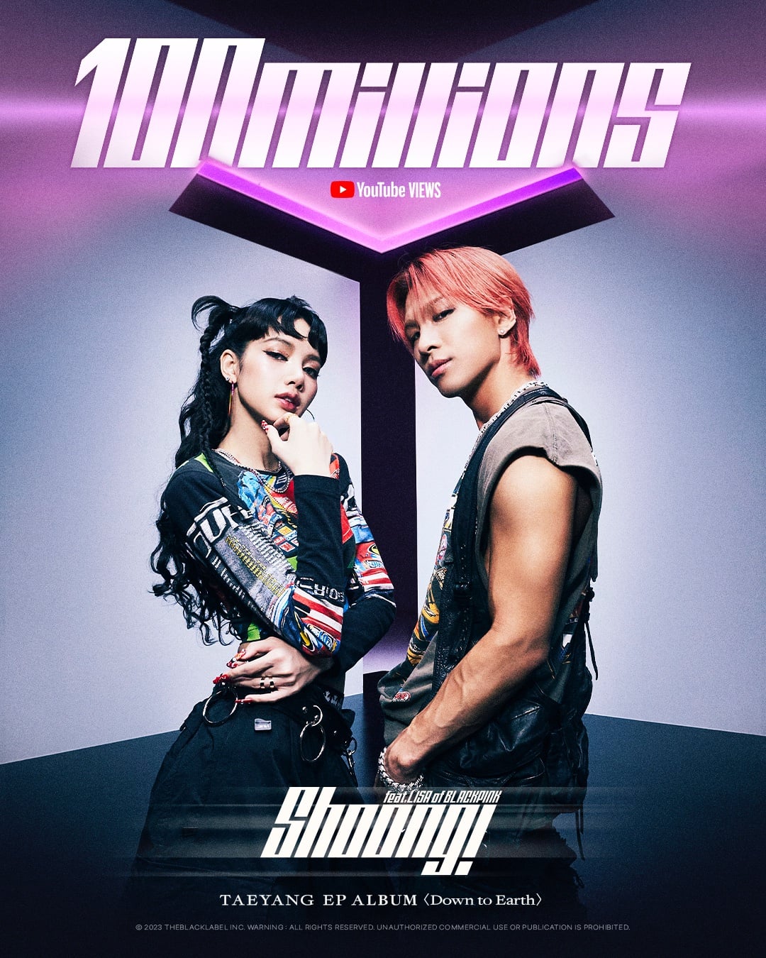 230829 Taeyang - ‘Shoong! (feat. LISA of BLACKPINK) PERFORMANCE VIDEO ...