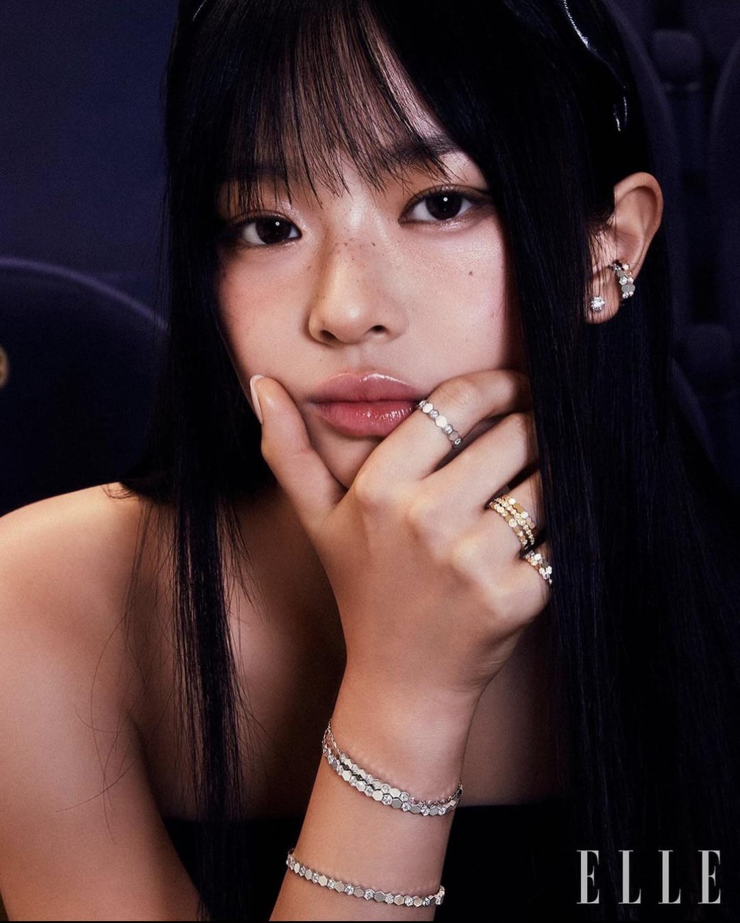 NewJeans Hanni - ELLE Korea x Chaumet (September 2023 Issue Pictorial Preview 2) - PTKOREA