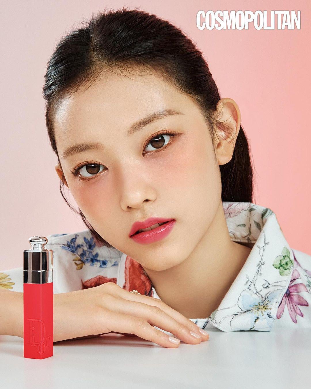 230811 Cosmopolitan Korea Instagram Update with Haerin x Dior Beauty - PTKOREA