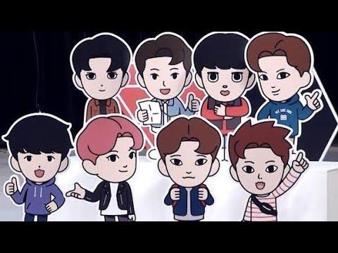 Ranking the EXO Cartoons by how easily I matched them to their member ...